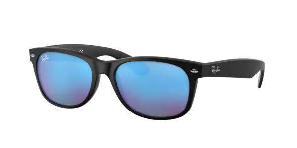 Ray-ban New Wayfarer Flash Sunglasses - Blue Flash