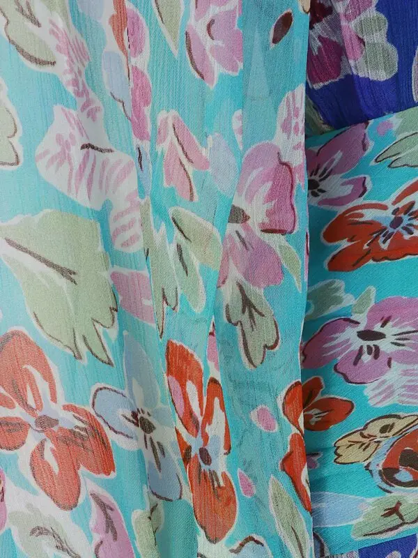 Rixo Meera Paisley-print Floral-print Dress