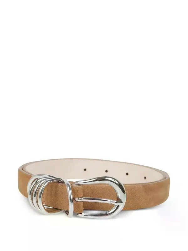 DEHANCHE Hollyhock Multi-ring Belt - Brown
