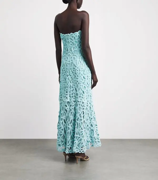 Simkhai Clairis Lace Midi Dress