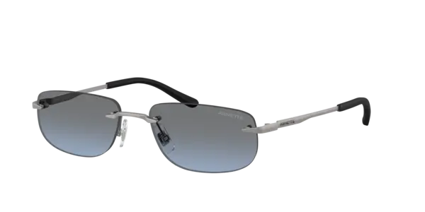 ARNETTE Aviator Sunglasses - Blue Gradient Grey