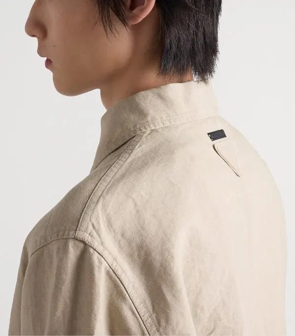 Prada Linen Worker Jacket