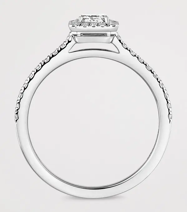 Messika Joy 18-karat White Gold And Diamond Ring - Silver