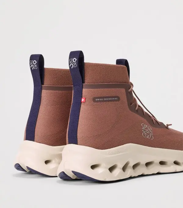 Loewe X On Cloudtilt High-top Trainers - Beige