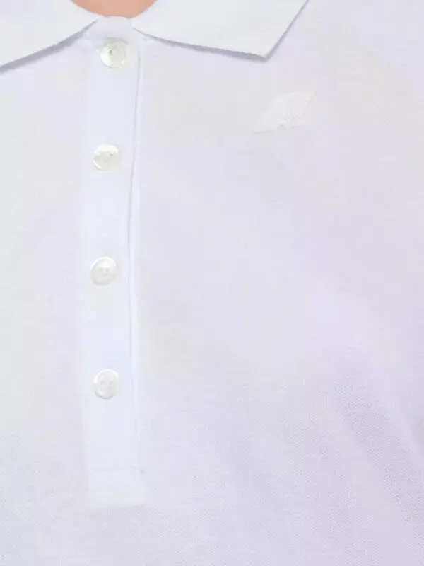 K-WAY Ali Piqué Polo Shirt - White