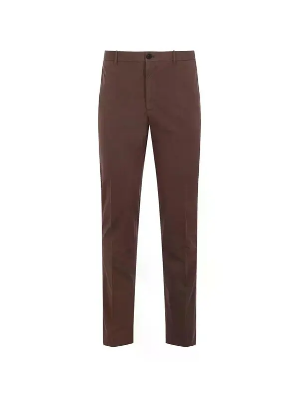 Incotex Elasticated-waistband Trousers - Brown