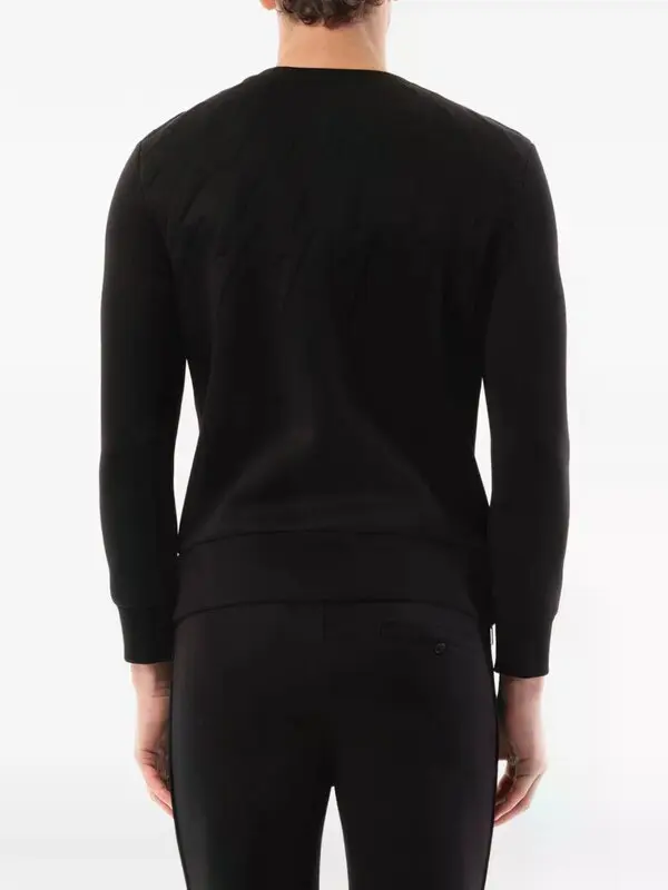 Neil Barrett Fair Isle Thunderbolt Motif Sweater