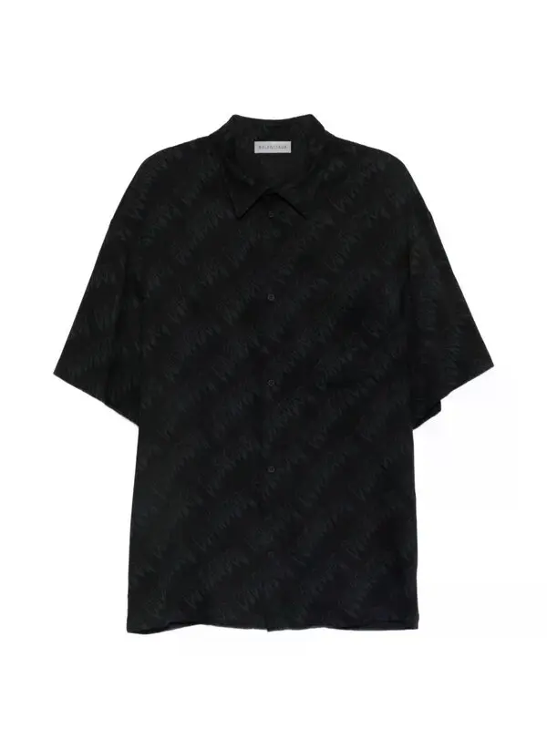 Balenciaga Print Short-sleeve Shirt