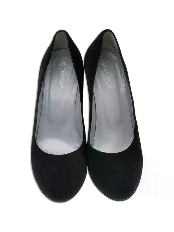 SERGIO ROSSI Suede Stiletto Pumps