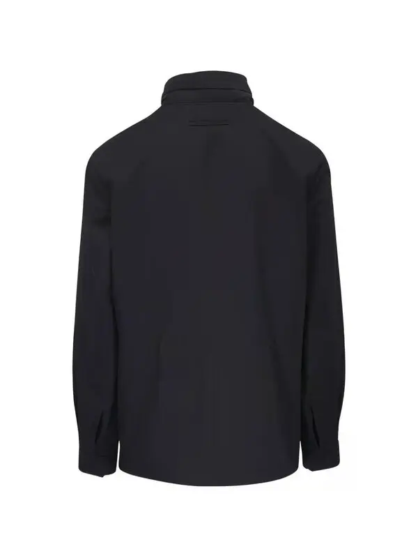 Zegna Hooded Flap-pocket Coat