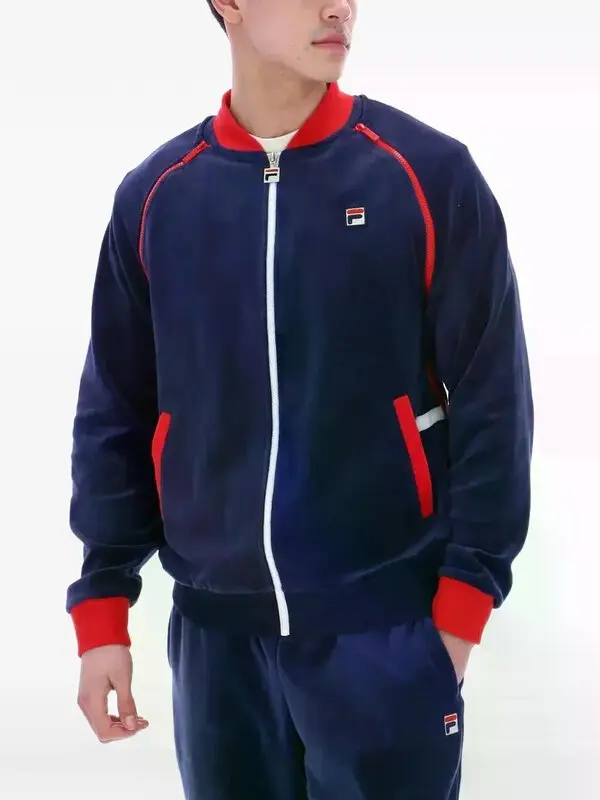 FILA Daniele Archive Logo-patch Velvet Jacket