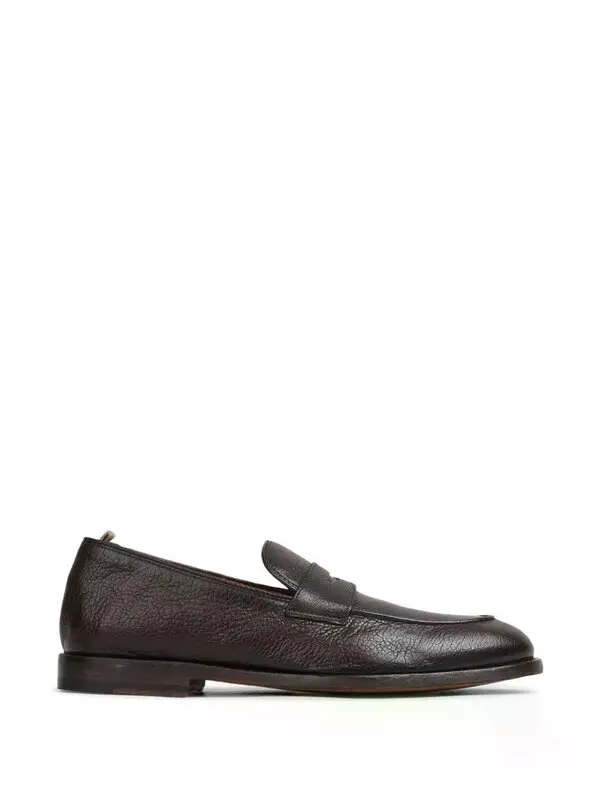 Officine Creative Grainy Leather Loafers