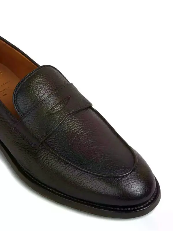 Officine Creative Grainy Leather Loafers