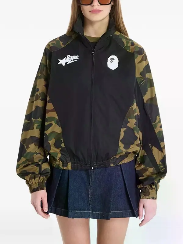 A BATHING APE 1st Camo Stand-collar Jacket