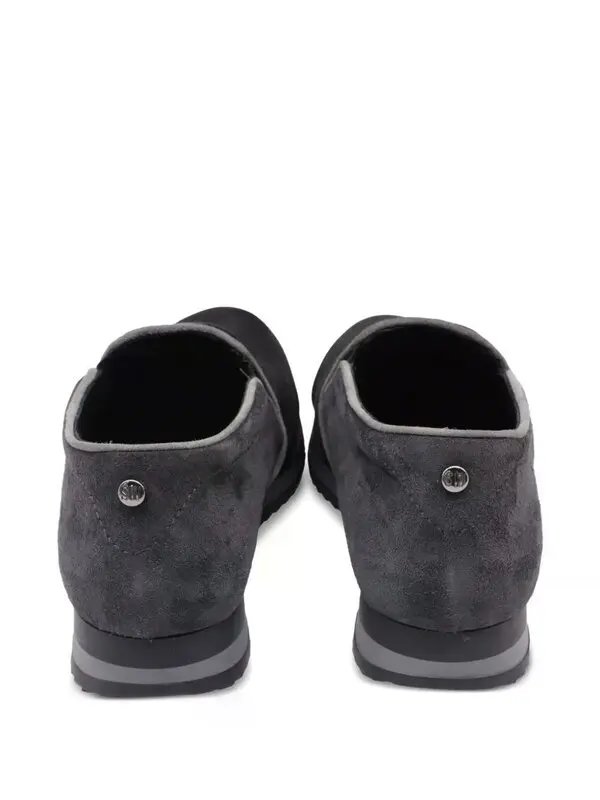 STUART WEITZMAN Suede Slip-on Sneakers