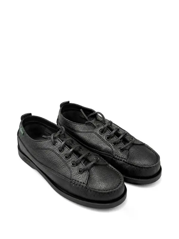 Paraboot Grained Leather Derby Shoes