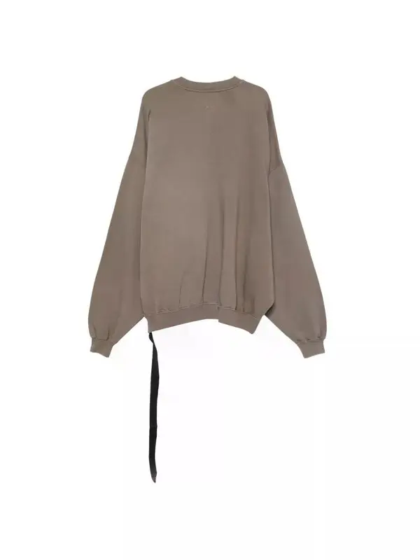 Rick Owens Oversized Crew-neck Sweatshirt