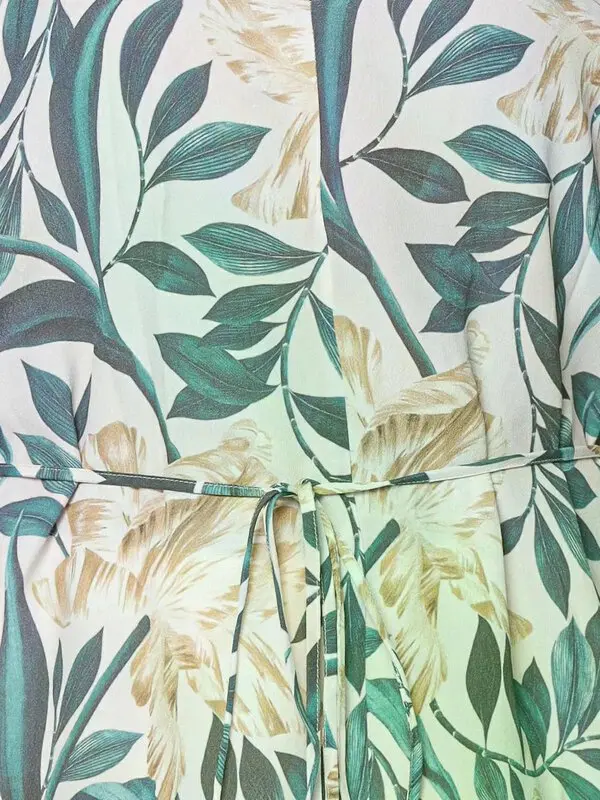 Ted Baker London Gehmma Printed Tie-detail Blouse