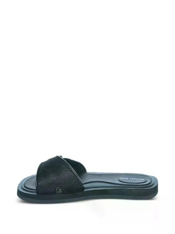 Michael Kors Glitter Logo Slides