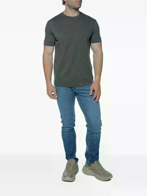 Emporio Armani Logo-pattern T-shirt