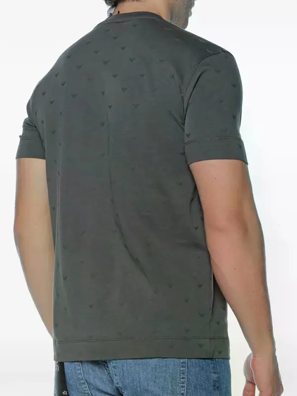 Emporio Armani Logo-pattern T-shirt