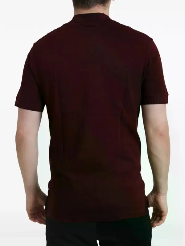 Dolce & Gabbana Logo-patch Cotton Polo Shirt