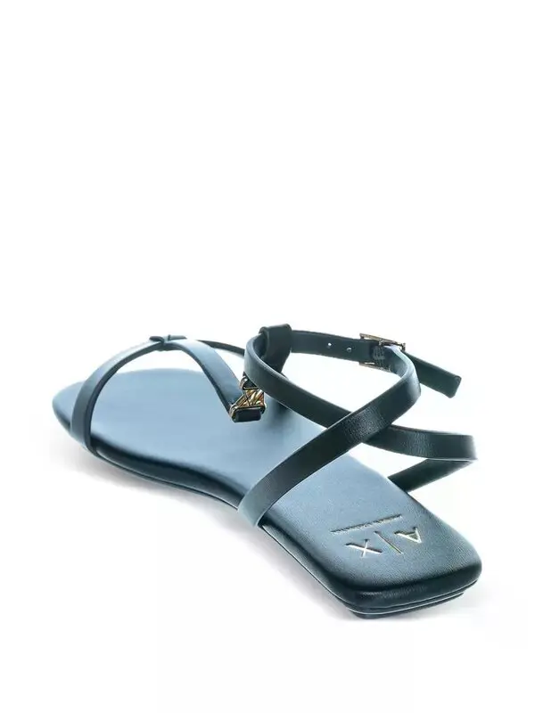 Armani Exchange Logo Plaque Buckle-fastening Sandals