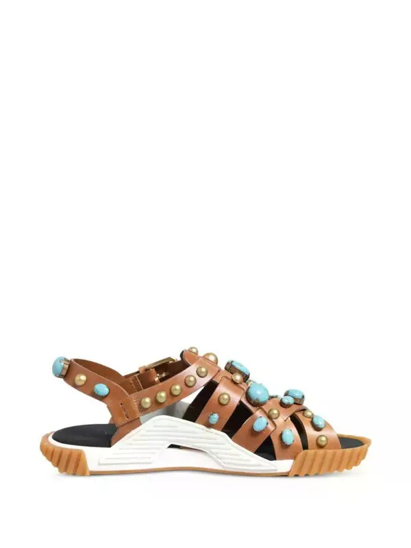 Dolce & Gabbana Embellished Slingback Sandals