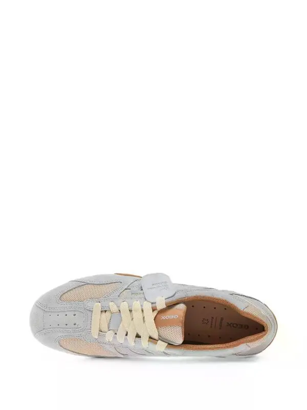 Geox Panelled Mesh Insert Sneakers