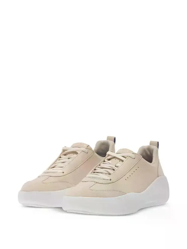 Geox Suede Panelled Sneakers