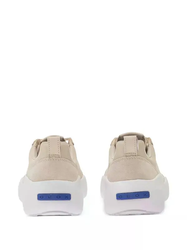 Geox Suede Panelled Sneakers