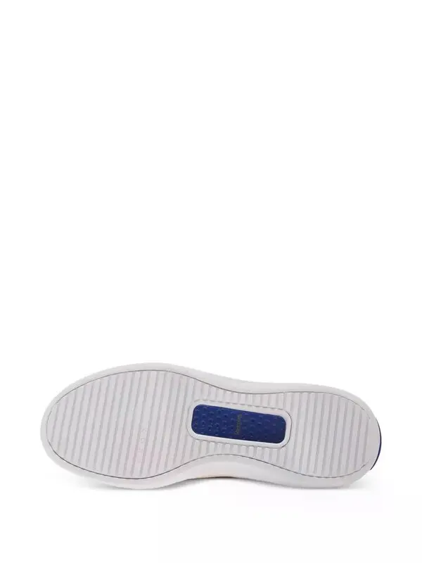 Geox Suede Panelled Sneakers