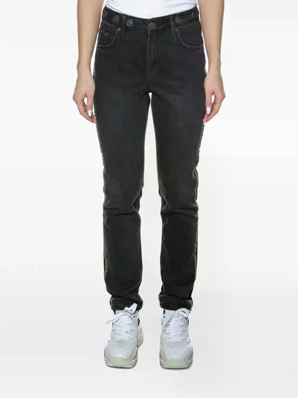 ONETEASPOON Awe Side-stripe Jeans