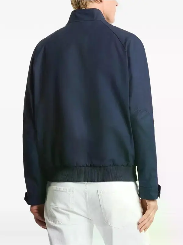 FAY Ribbed-trim Zip-up Jacket