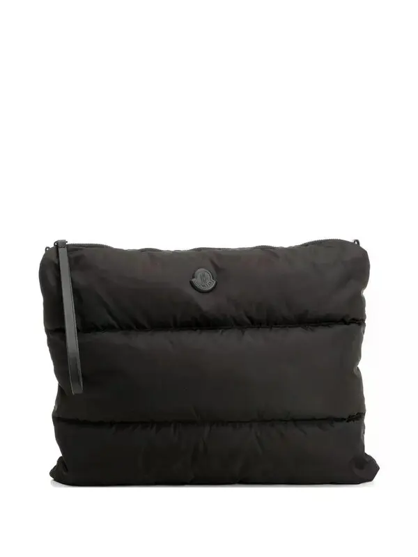 Moncler Cardoc Quilted Laptop Bag - Black