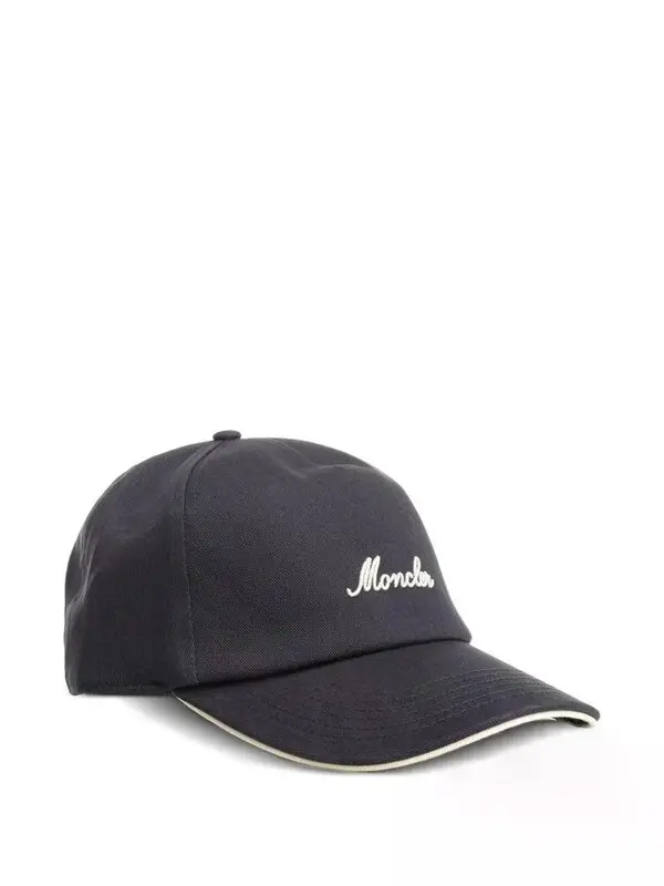 Moncler Baseball Cap With Embroidered Logo
