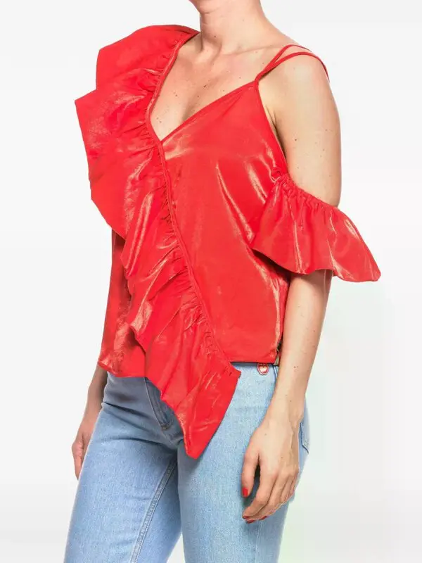 ONETEASPOON Ashley Ruffled Blouse