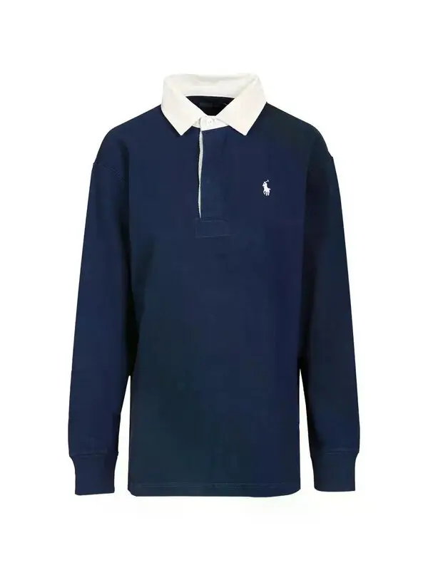 Polo Ralph Lauren Oversized Embroidered Pony Rugby Shirt