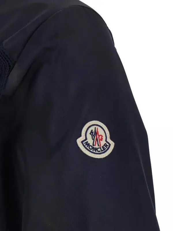 Moncler Panelled Jacket With Striped Trim