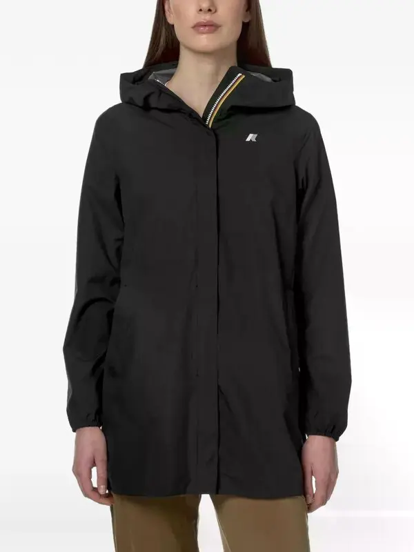 K-WAY Sophie Hooded Parka Coat