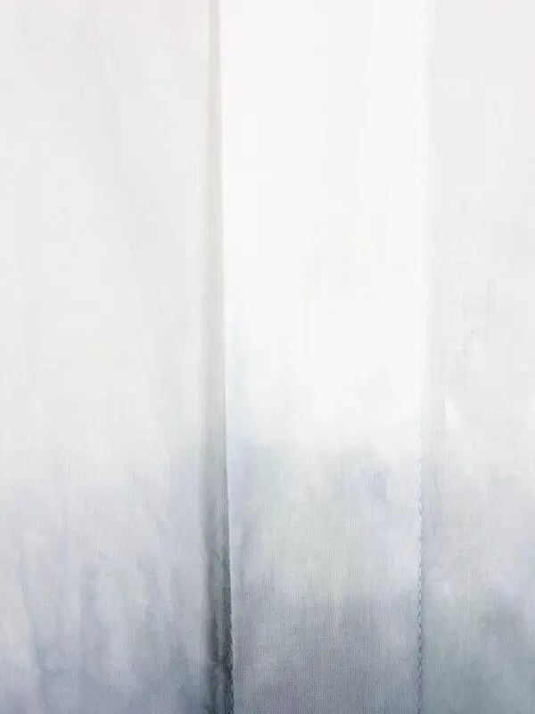 MARIA CALDERARA Ombré Effect Cotton Shirt