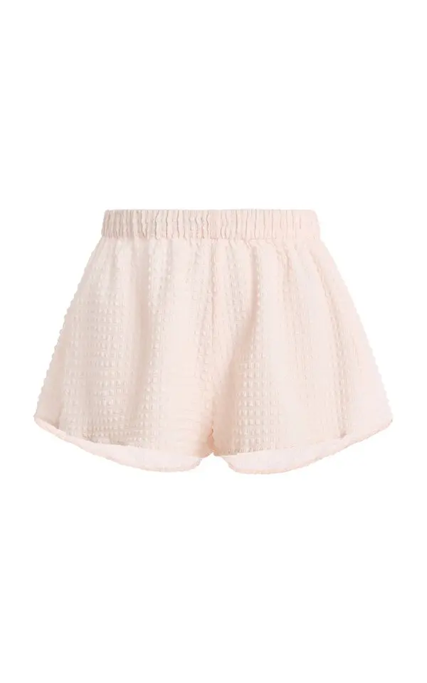 Hunza G Seersucker Shorts - Light Pink