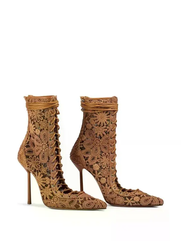 LE SILLA Colette Lace-up Ankle Boots