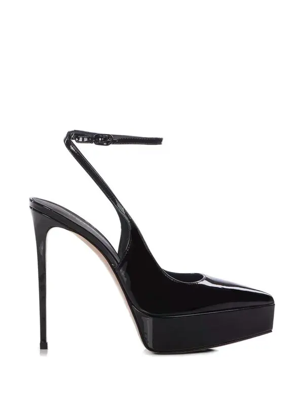 LE SILLA Uma Platform Pumps - Black