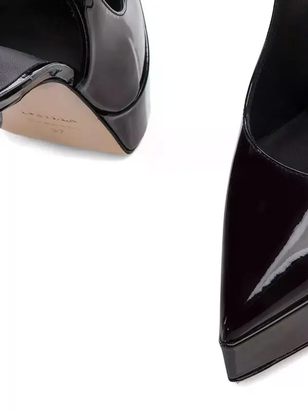 LE SILLA Uma Platform Pumps - Black
