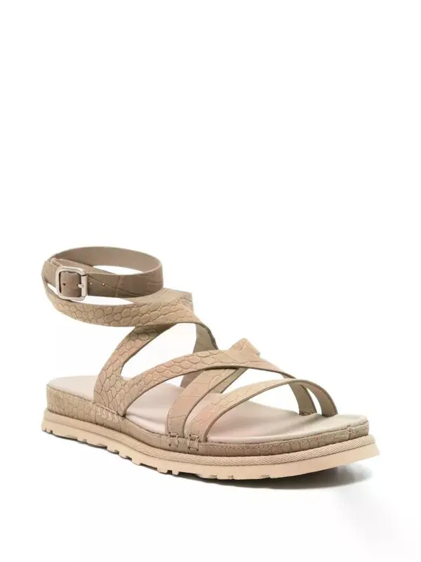 UGG Croc-effect Sandals