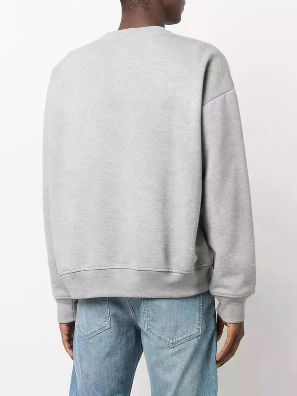 424 Embroidered Varsity-style Sweatshirt