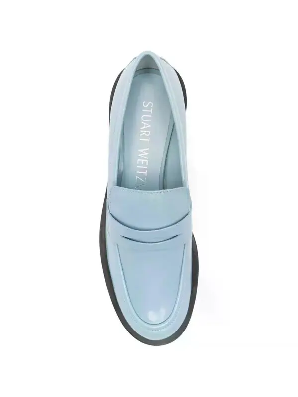 STUART WEITZMAN Leather Loafers