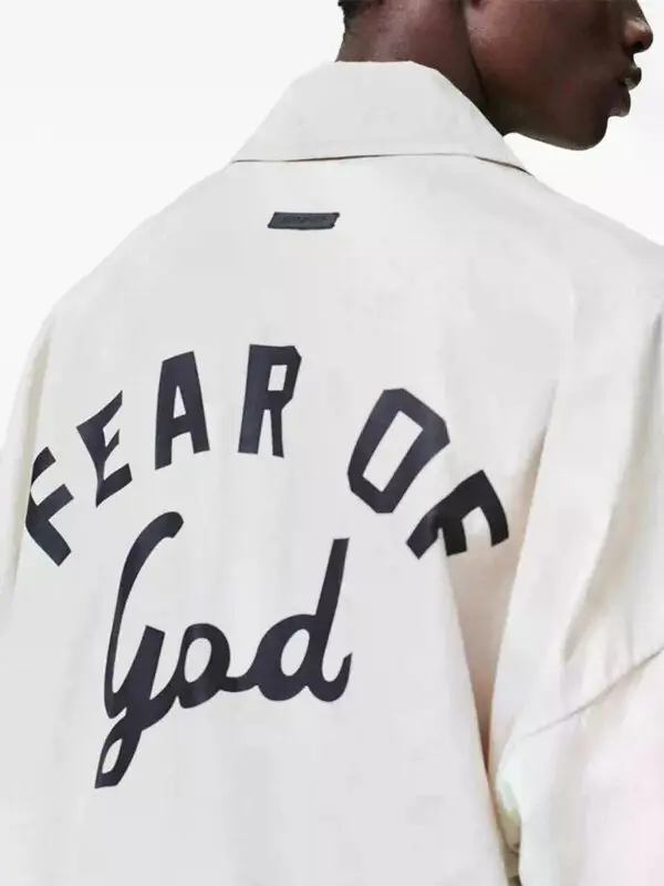 Fear Of God Garment-dyed Cotton-poplin Jacket