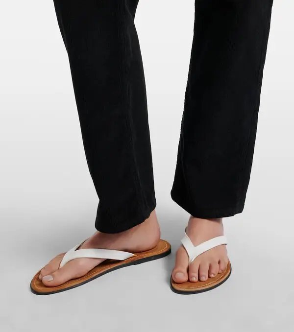 THE ROW Fima Cropped Straight Jeans